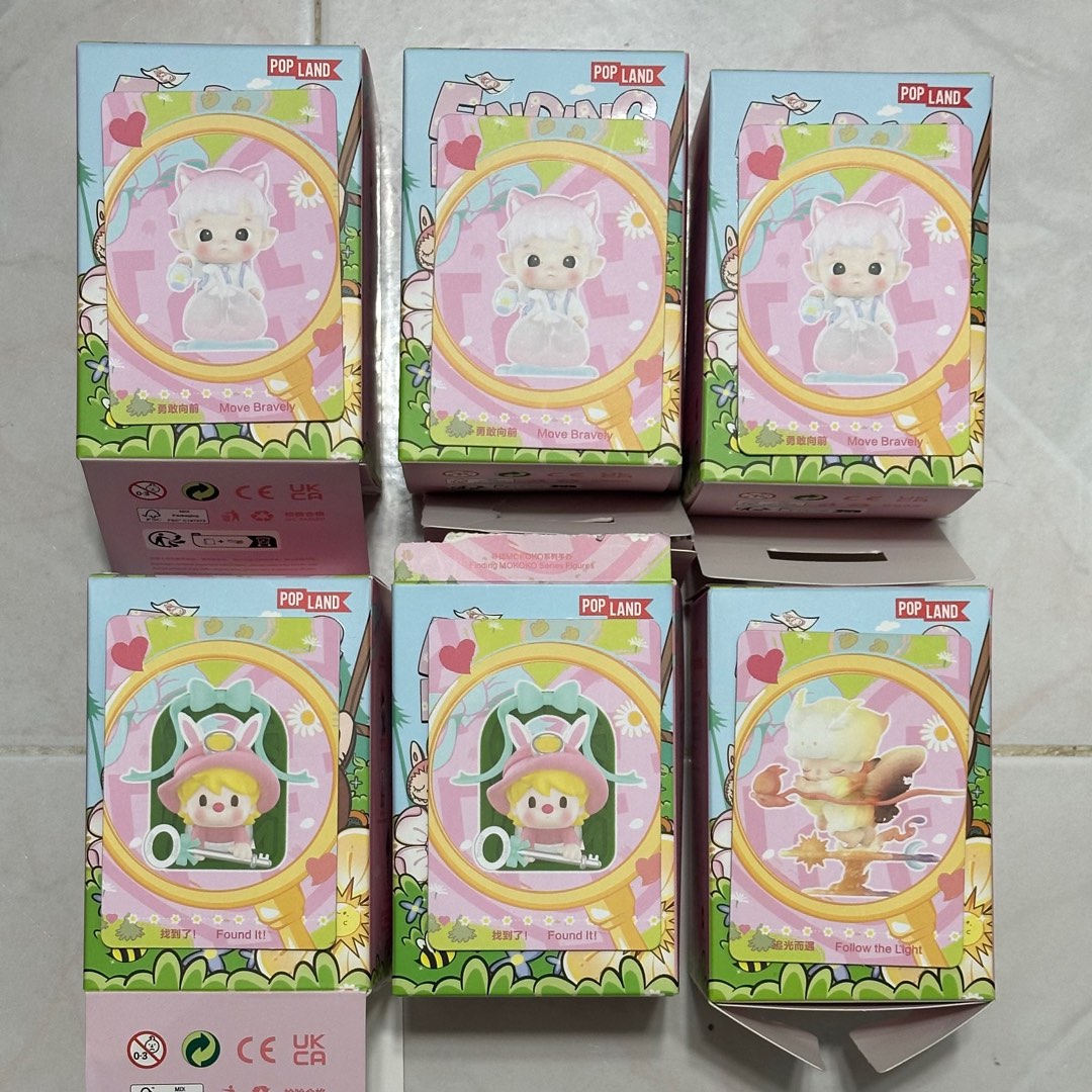 平放‼️ | 尋找MOKOKO系列 | 全新 | 拆盒未拆袋 | 小甜豆 找到了 | DIMOO 追光而遇 | HACIPUPU 勇敢向前 ...
