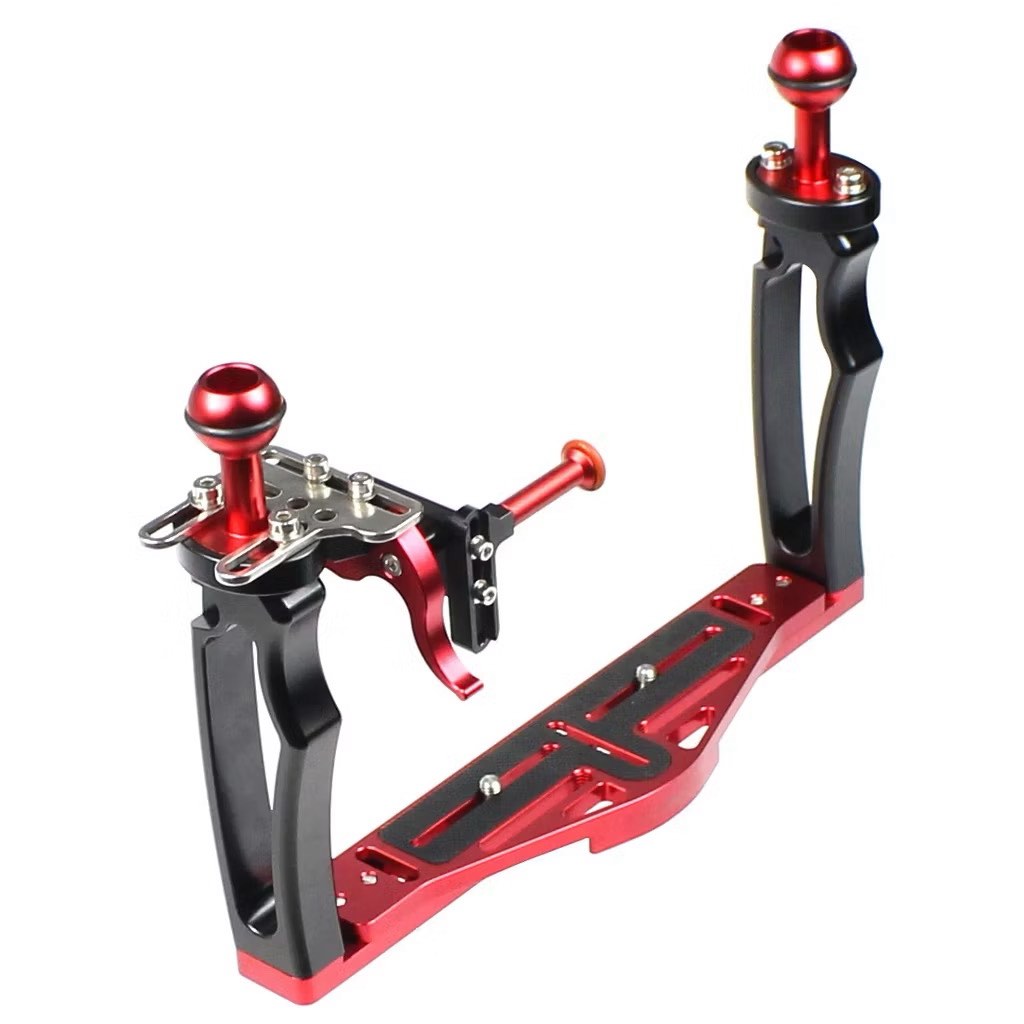 Adjustable Dual Handle Tray Stabilizer Rig Diving Upgrade for Go-Pro ...