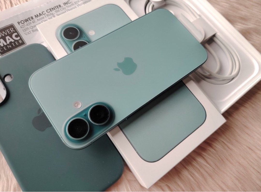 Apple Iphone 16 Teal Complete With receipt RUSH, Mobile Phones ...