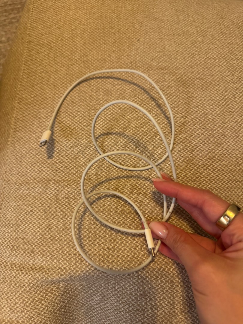 Apple Iphone Lightning Cable to USB-C, Mobile Phones & Gadgets, Mobile ...