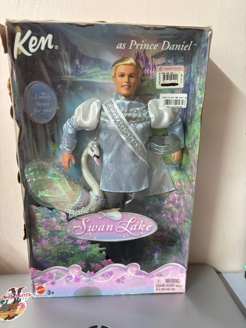 Barbie Swan Lake Prince Daniel, Hobbies & Toys, Toys & Games on Carousell