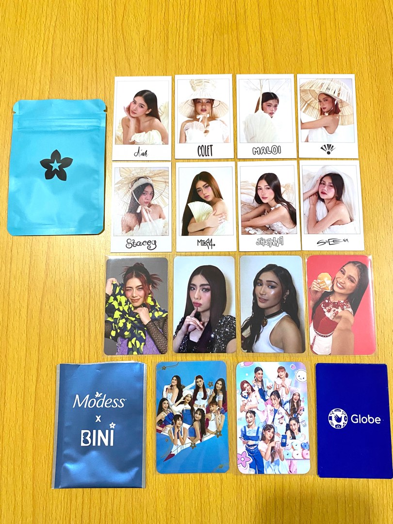 Bini Official Photocards, Hobbies & Toys, Memorabilia & Collectibles ...