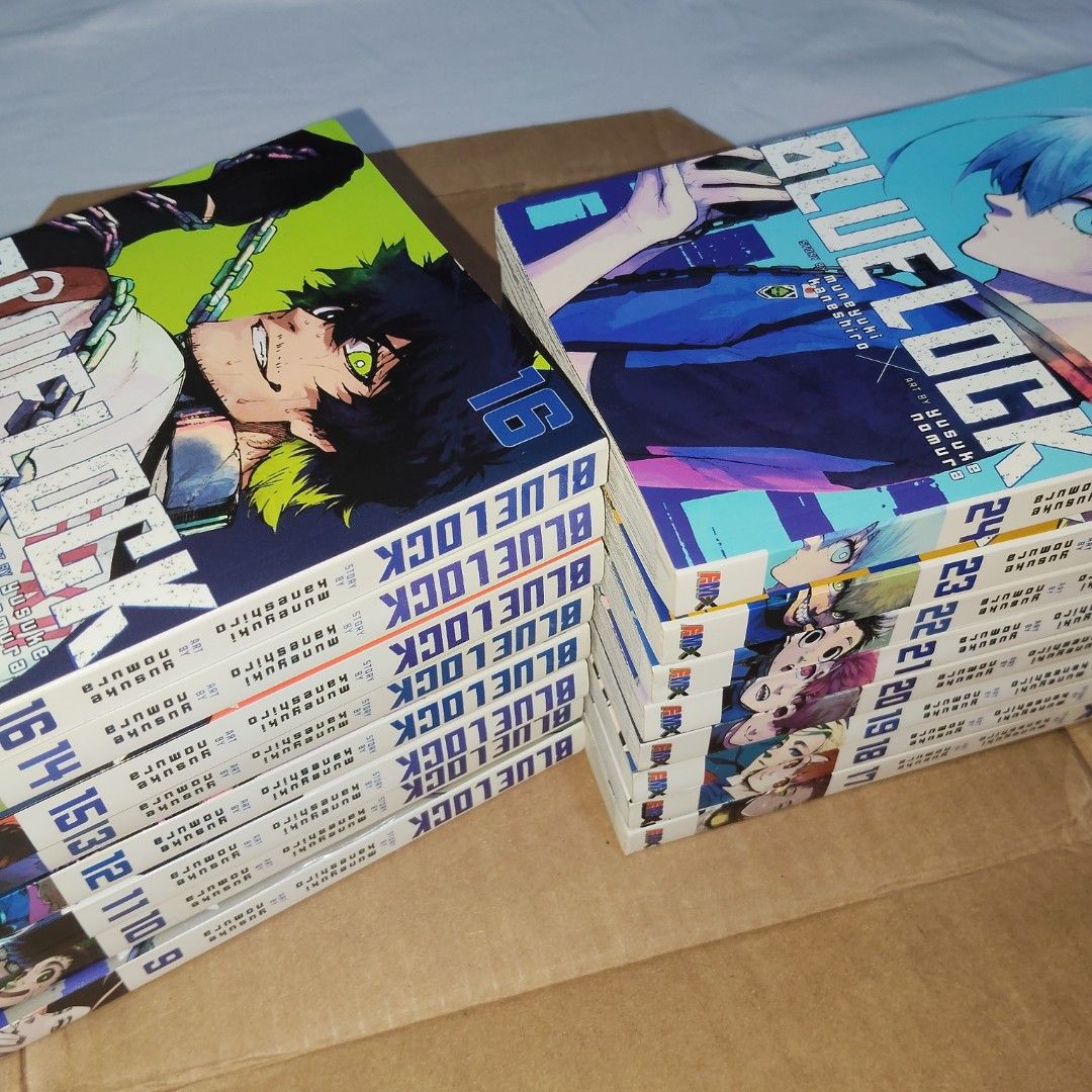 Blue Lock Comic English 9 - 24 !, Hobbies & Toys, Books & Magazines ...