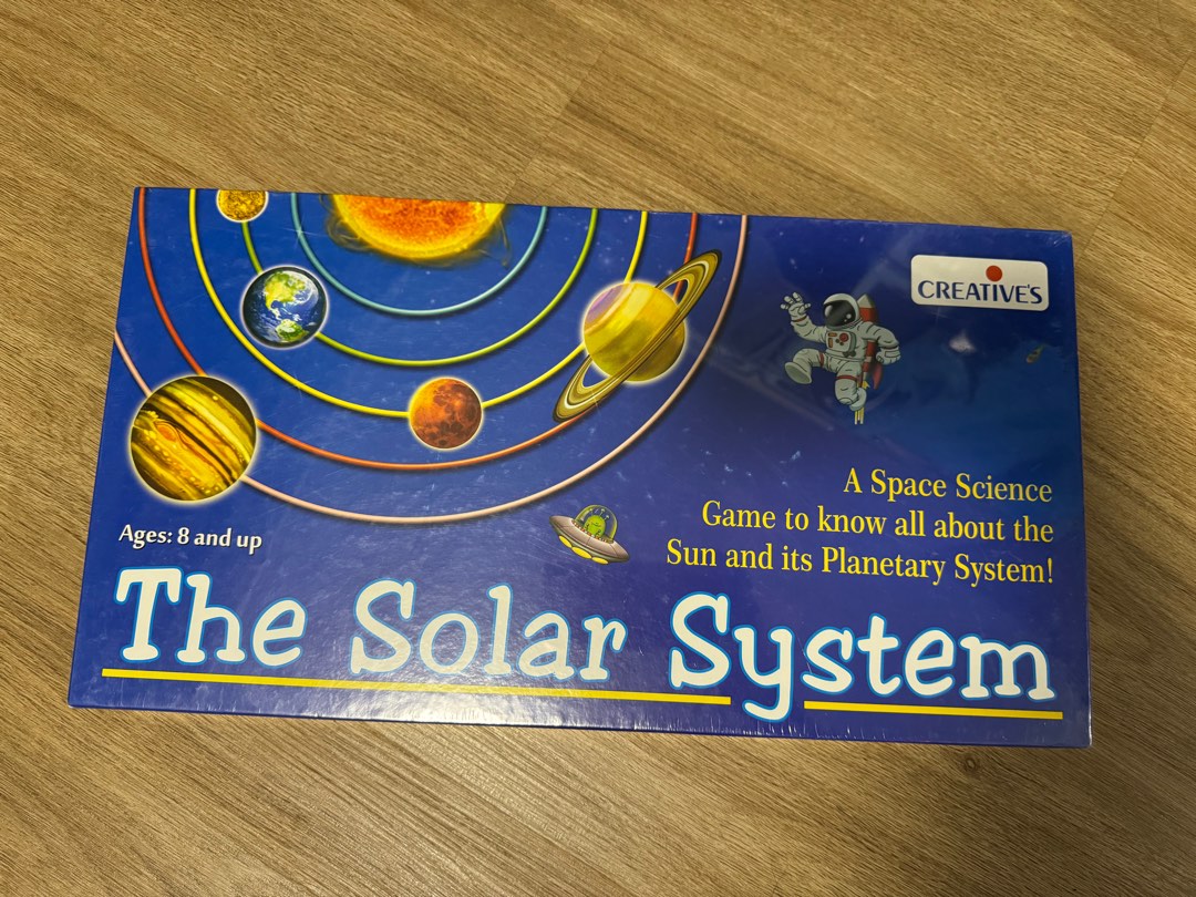 Board Game - The Solar System, Hobbies & Toys, Toys & Games on Carousell