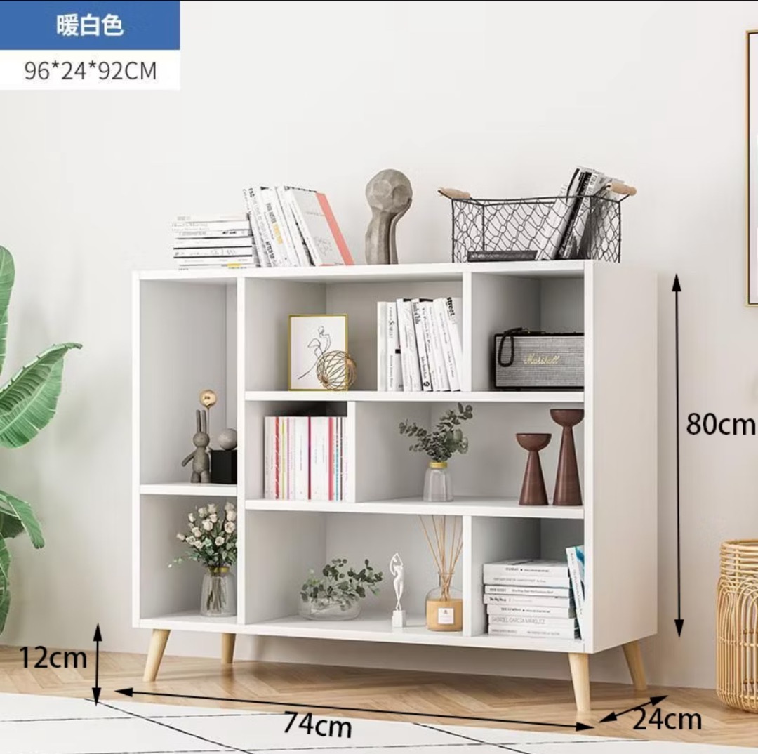 Bookshelf Cabinet Organizer | Wooden Display Bookshelf | Book Storage ...