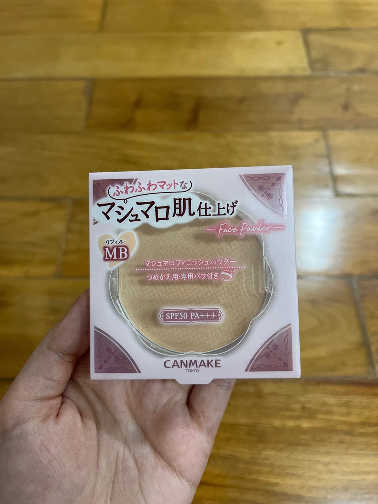 Canmake Marshmallow Finish powder refill Shade: MB, Beauty & Personal Care, Face, Makeup on ...