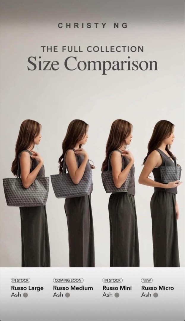 Christy ng Russo Tote Bag - all sizes available!, Women's Fashion, Bags ...
