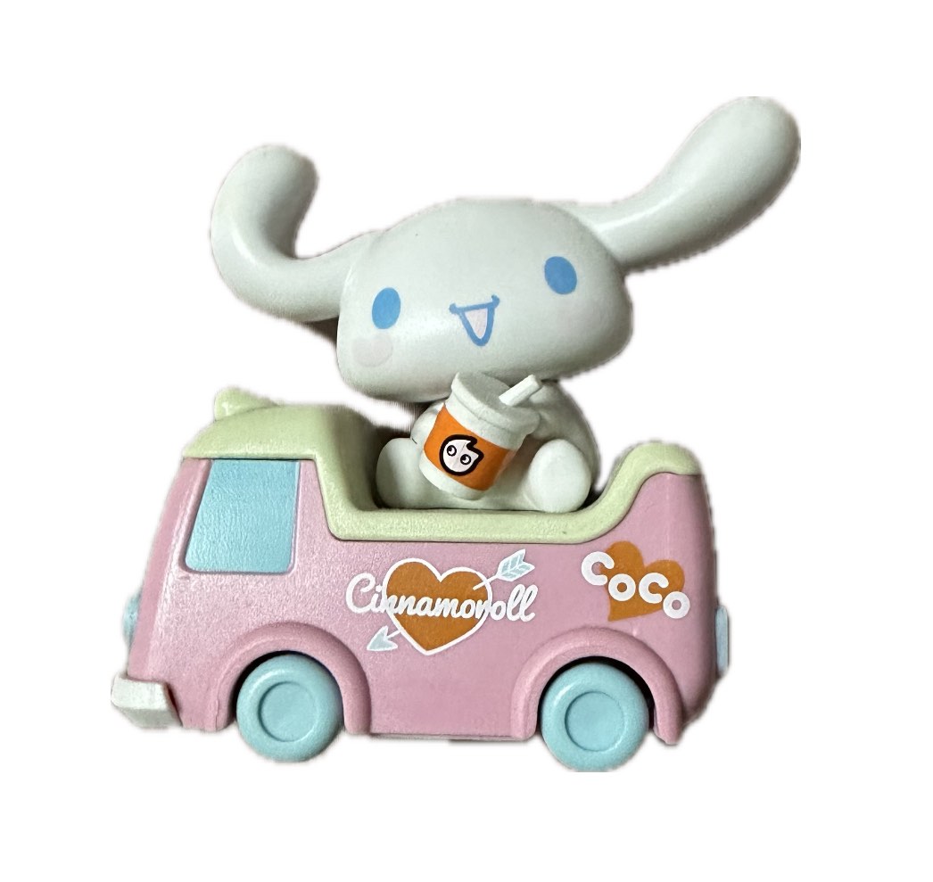 [CINNAMOROLL X COCO] cinnamoroll car stamp, Hobbies & Toys, Toys ...