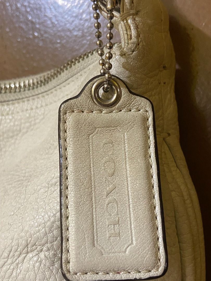 Coach Ali Pebble Leather Hobo Bag, Luxury, Bags & Wallets on Carousell