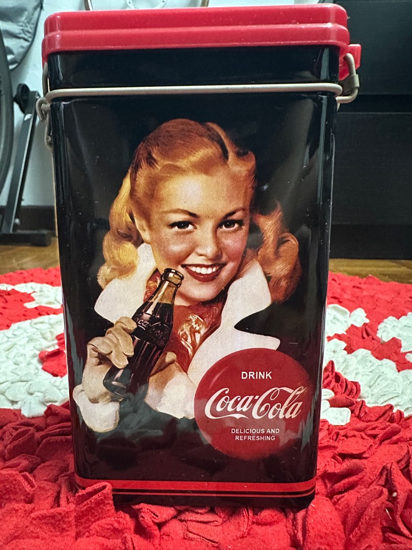 Coca-Cola Storage Box, Hobbies & Toys, Collectibles & Memorabilia, Fan ...
