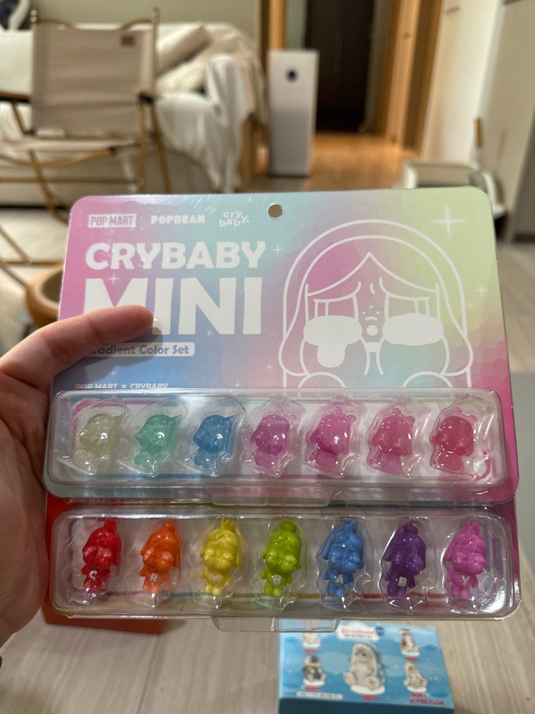 Cry baby miniature pop bean, Hobbies & Toys, Toys & Games on Carousell