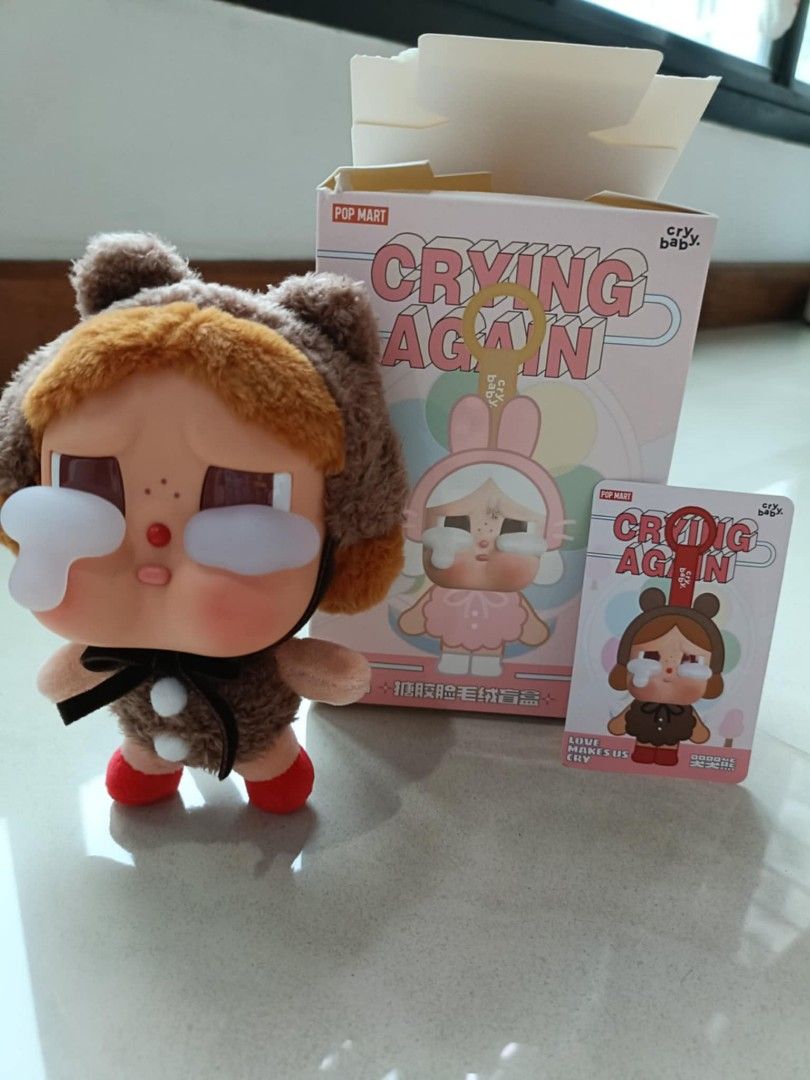 Crying again vinyl Face plush Love make us Crt, Hobbies & Toys, Toys ...