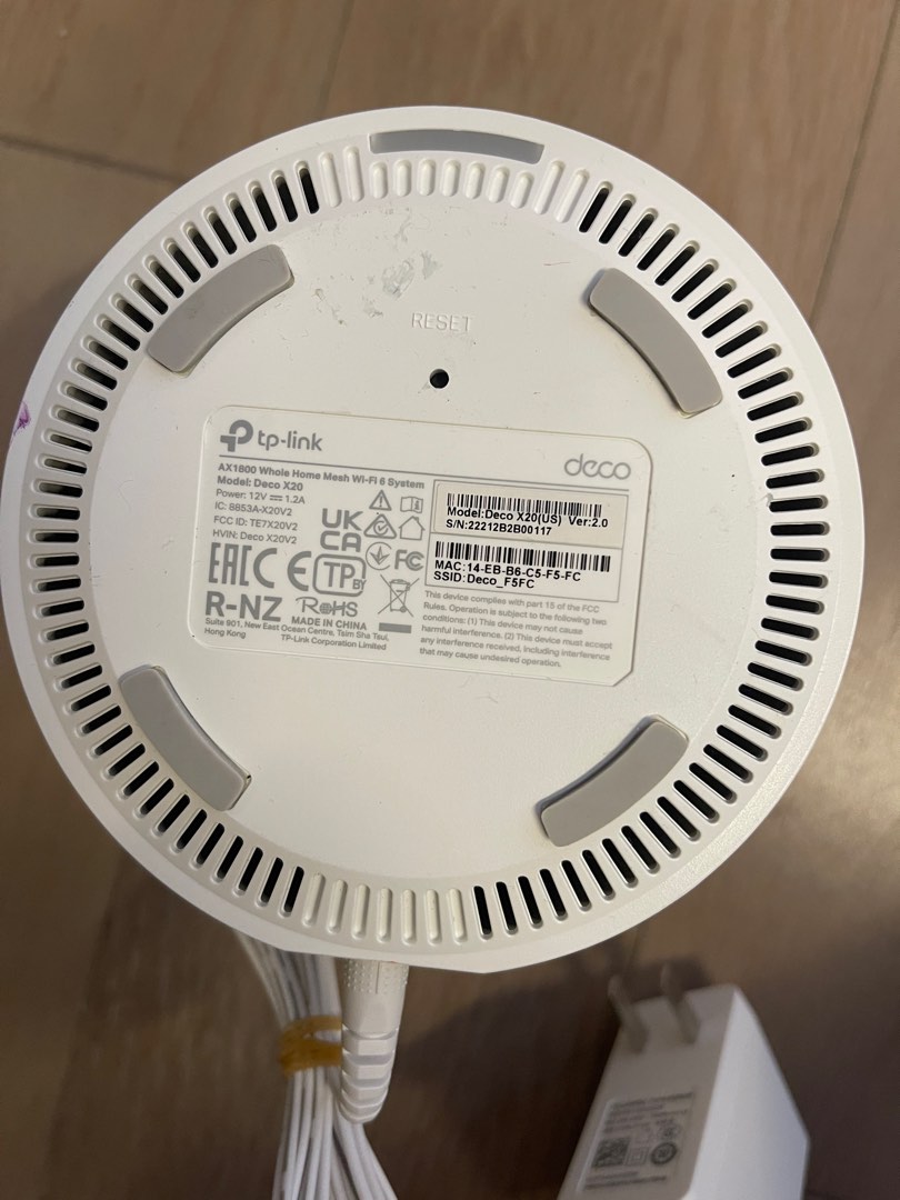 Deco X20 router, 電腦＆科技, 電腦周邊及配件, Wifi及上網相關產品 - Carousell