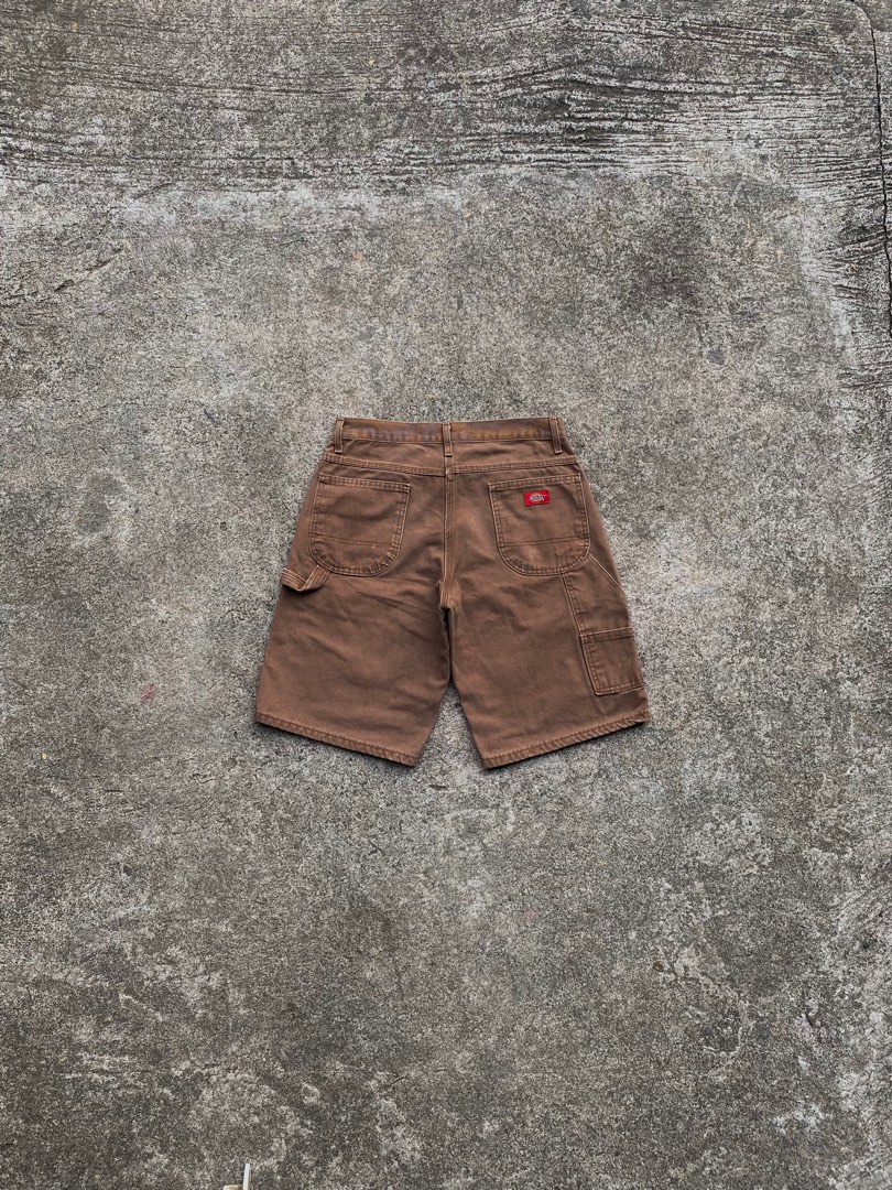 Dickies Choco Brown Carpenter Jorts, Men's Fashion, Bottoms, Shorts on ...