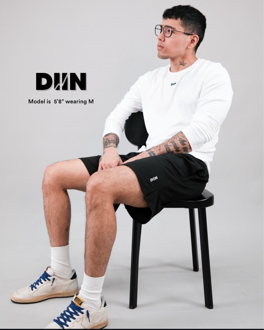 DIIN Clothing by Tito Mikee, Men's Fashion, Bottoms, Shorts on Carousell