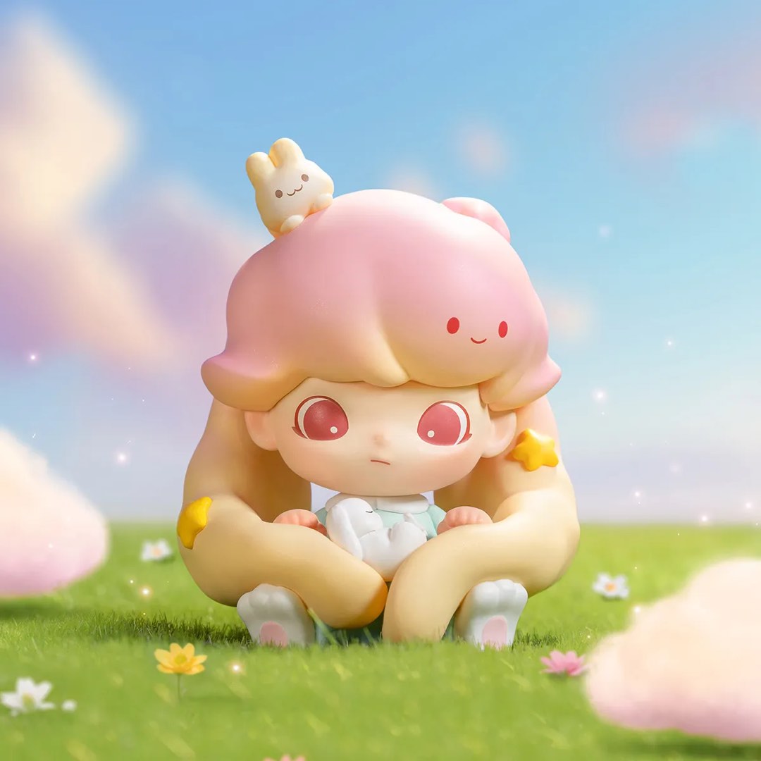 DIMOO Animal Kingdom Series - Sleeping Bunny, Hobbies & Toys, Toys ...