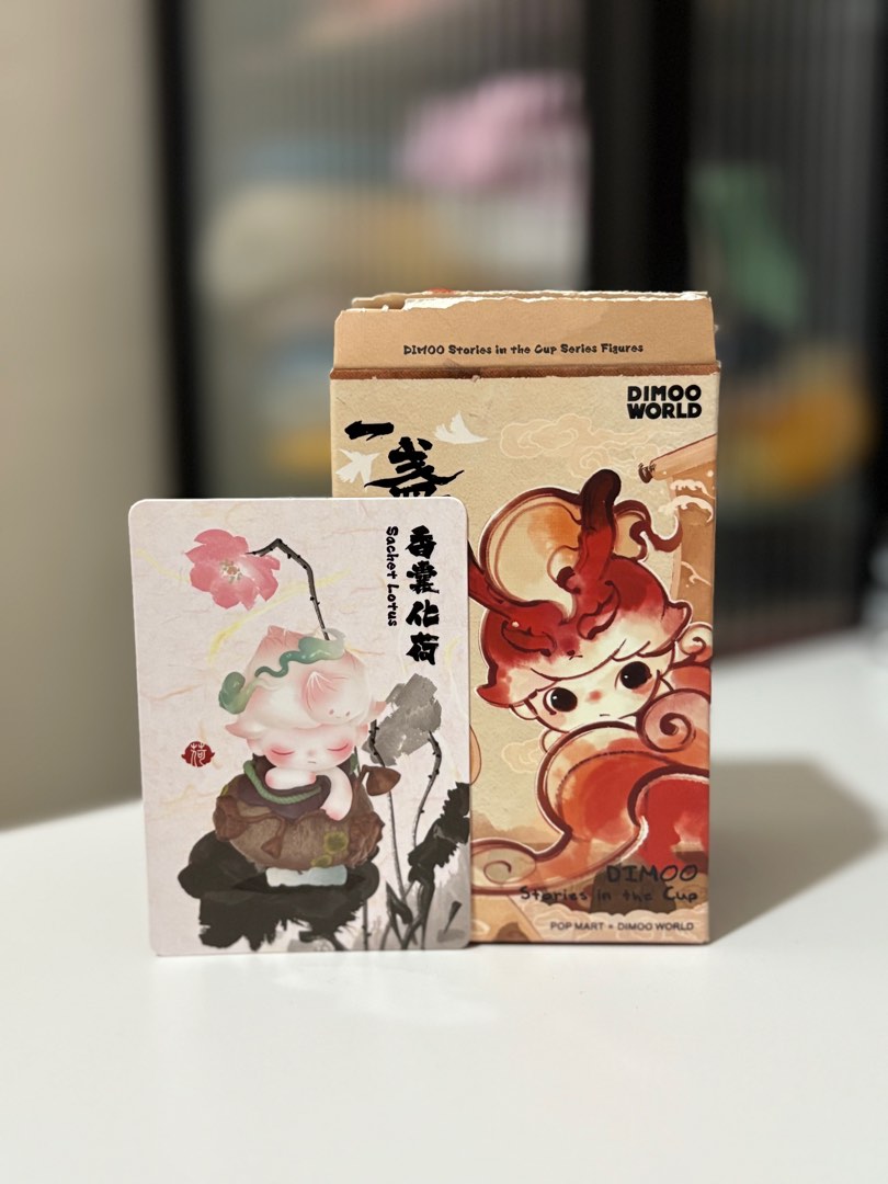 Dimoo Stories in a Cup - Sachet Lotus, Hobbies & Toys, Toys & Games on ...