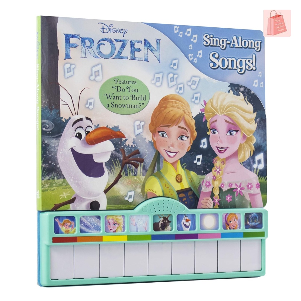 Disney Frozen - Sing-Along Songs! Piano Songbook with Built-In Keyboard ...