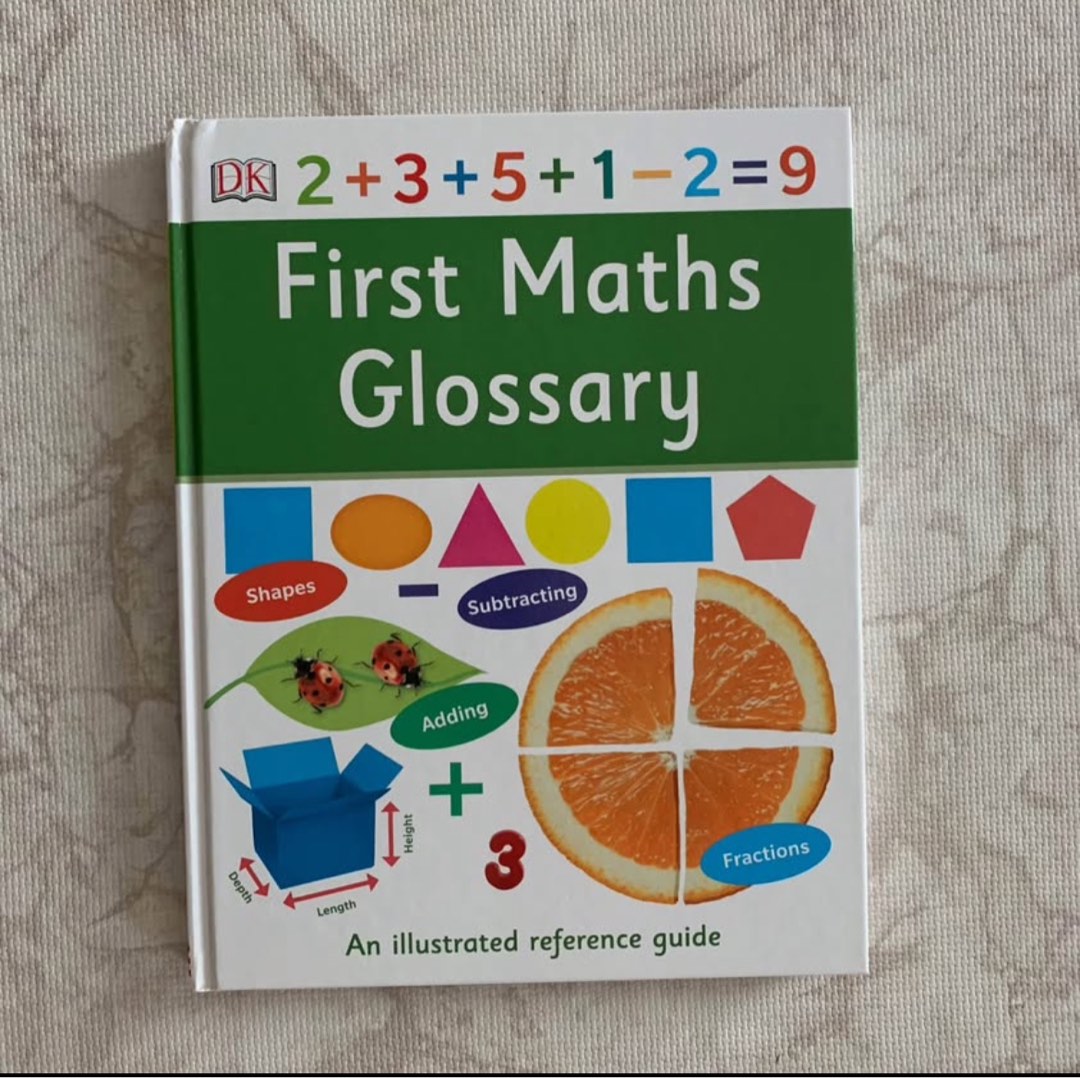 DK - First Maths Glossary, Hobbies & Toys, Books & Magazines, Children's Books on Carousell