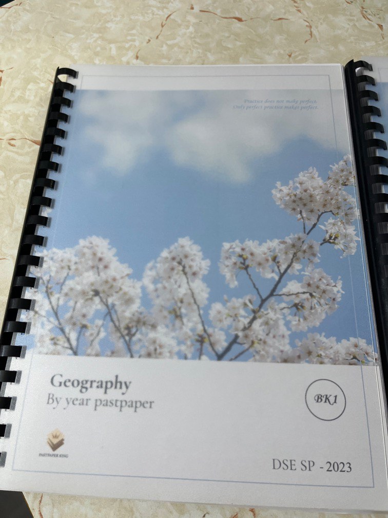 Dse Geography By year pastpaper SP-2023, 興趣及遊戲, 書本 & 文具, 補充練習 - Carousell