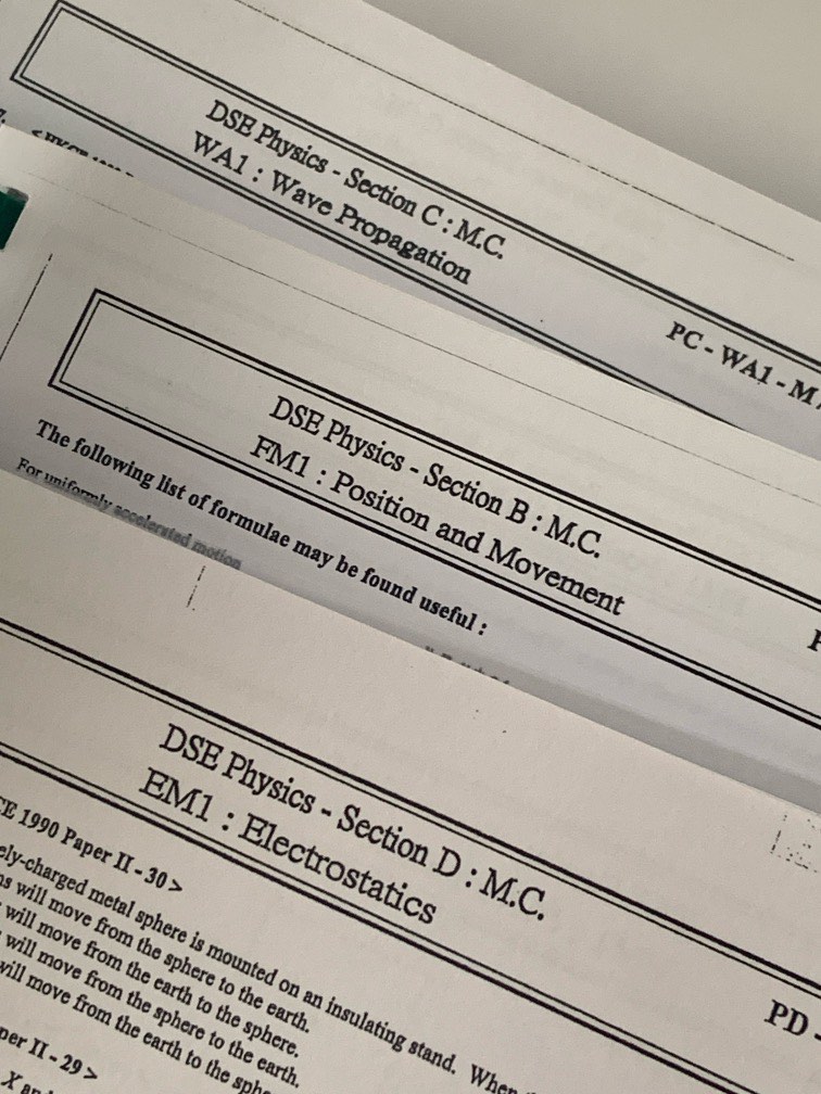 Dse phy by topic, 興趣及遊戲, 書本 & 文具, 教科書 - Carousell