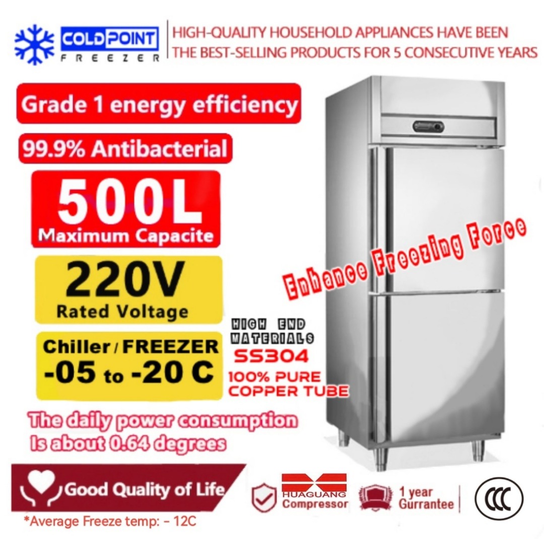 FREEZER 500L Heavy Duty Tested to Last Zero problem, TV & Home ...