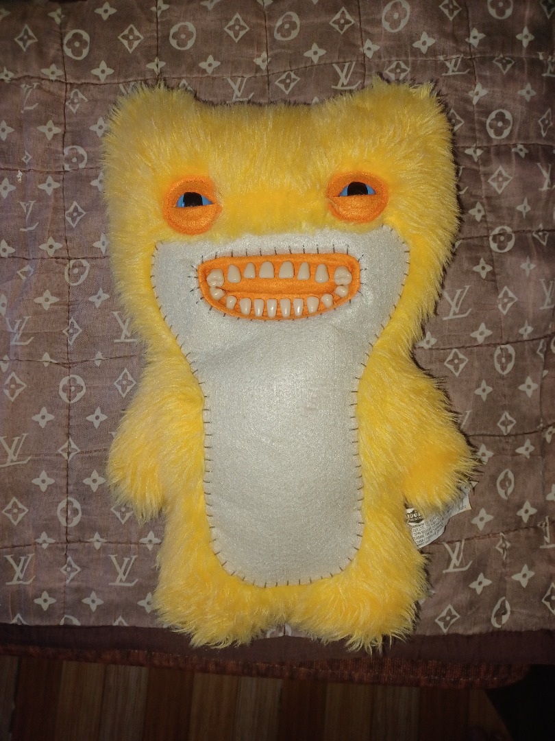 Fuggler - Yellow Furry bear (12inches), Hobbies & Toys, Toys & Games on ...