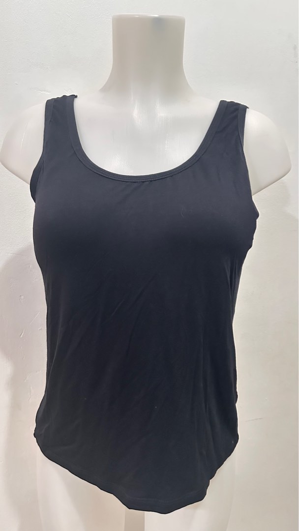 Full Length Sando with Inner Bra (Black), Women's Fashion ...