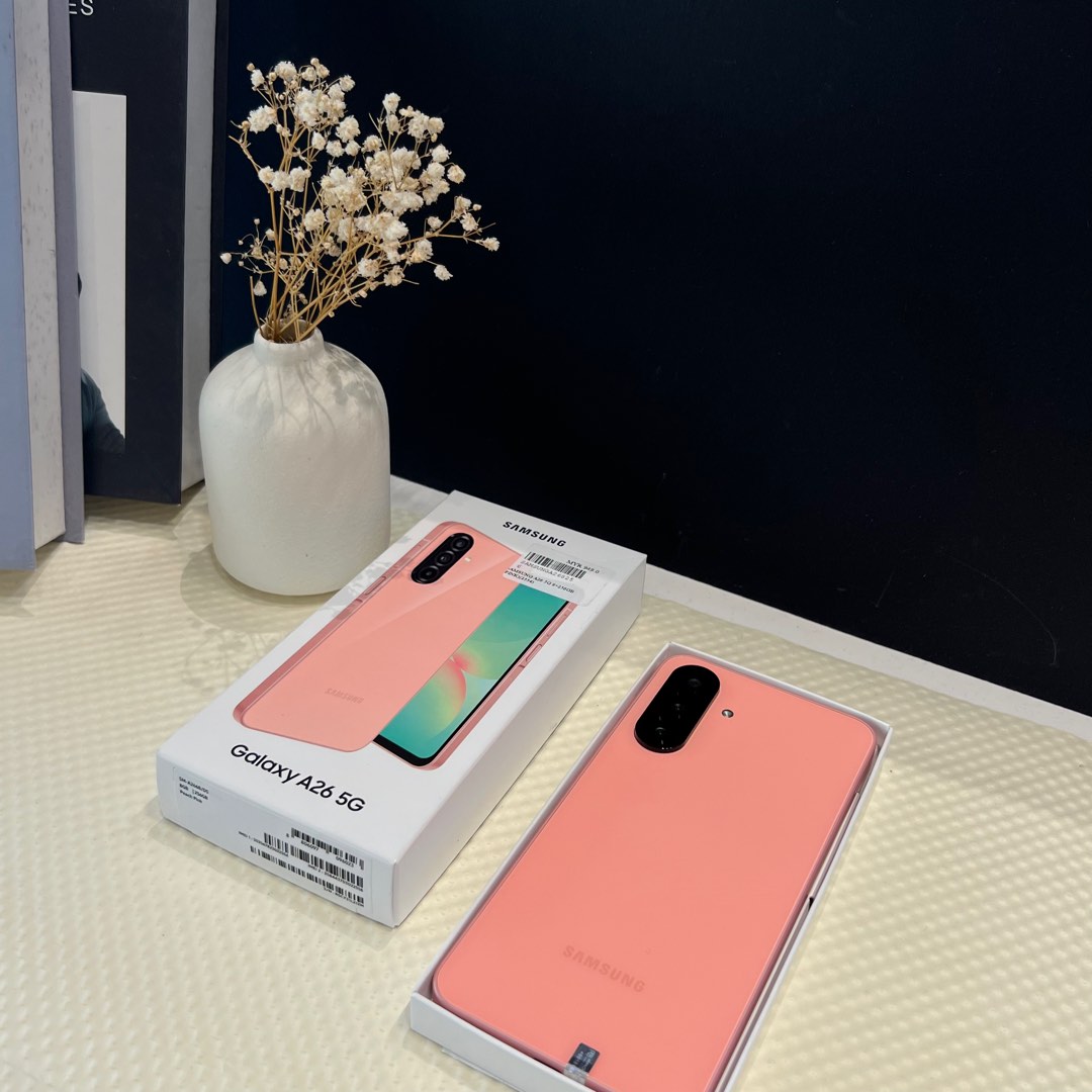Galaxy A26 5G 256GB Peach Pink, Mobile Phones & Gadgets, Mobile Phones ...