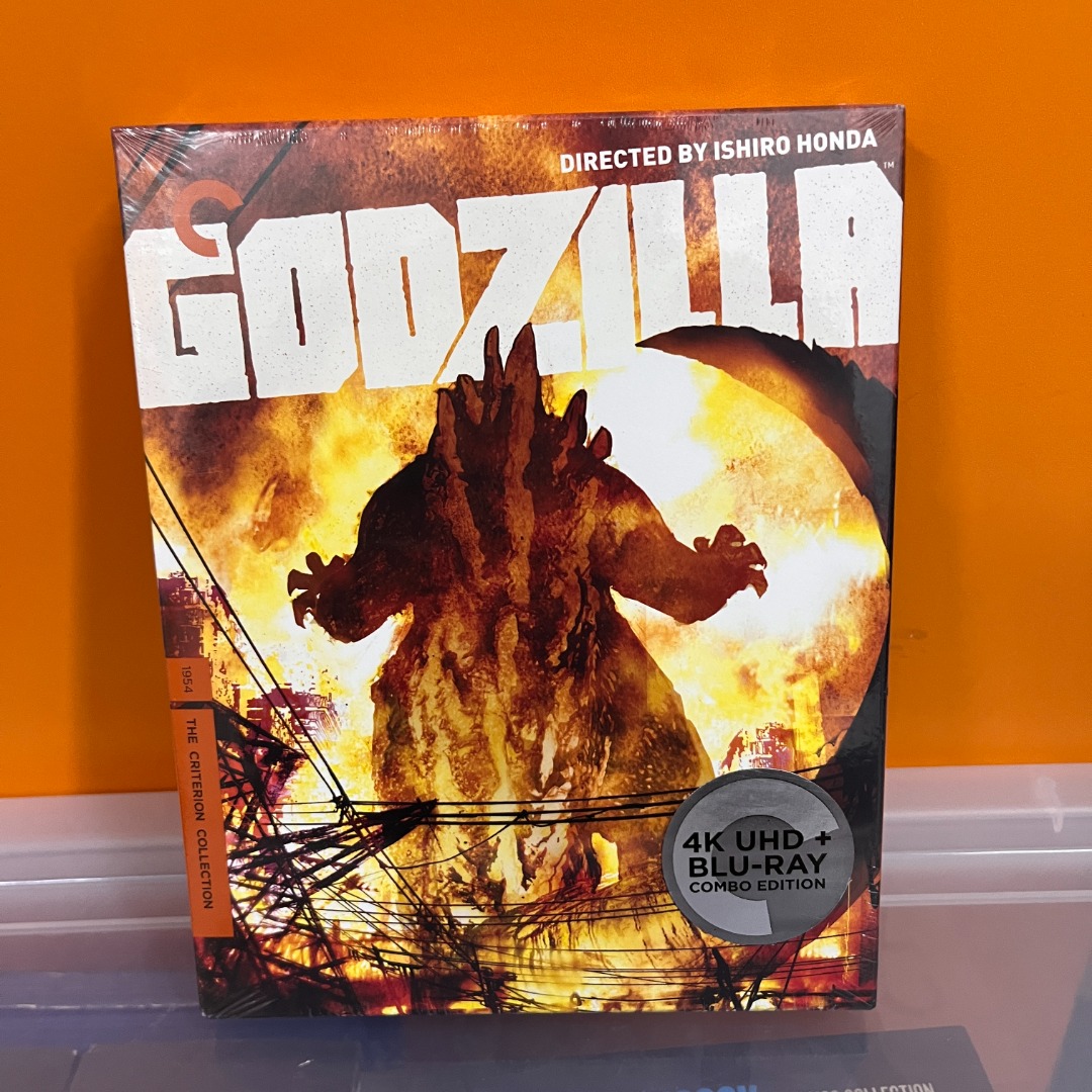 Godzilla 4K Blu-ray, Criterion, 興趣及遊戲, 音樂、樂器 & 配件, 音樂與媒體 - CD 及 DVD ...