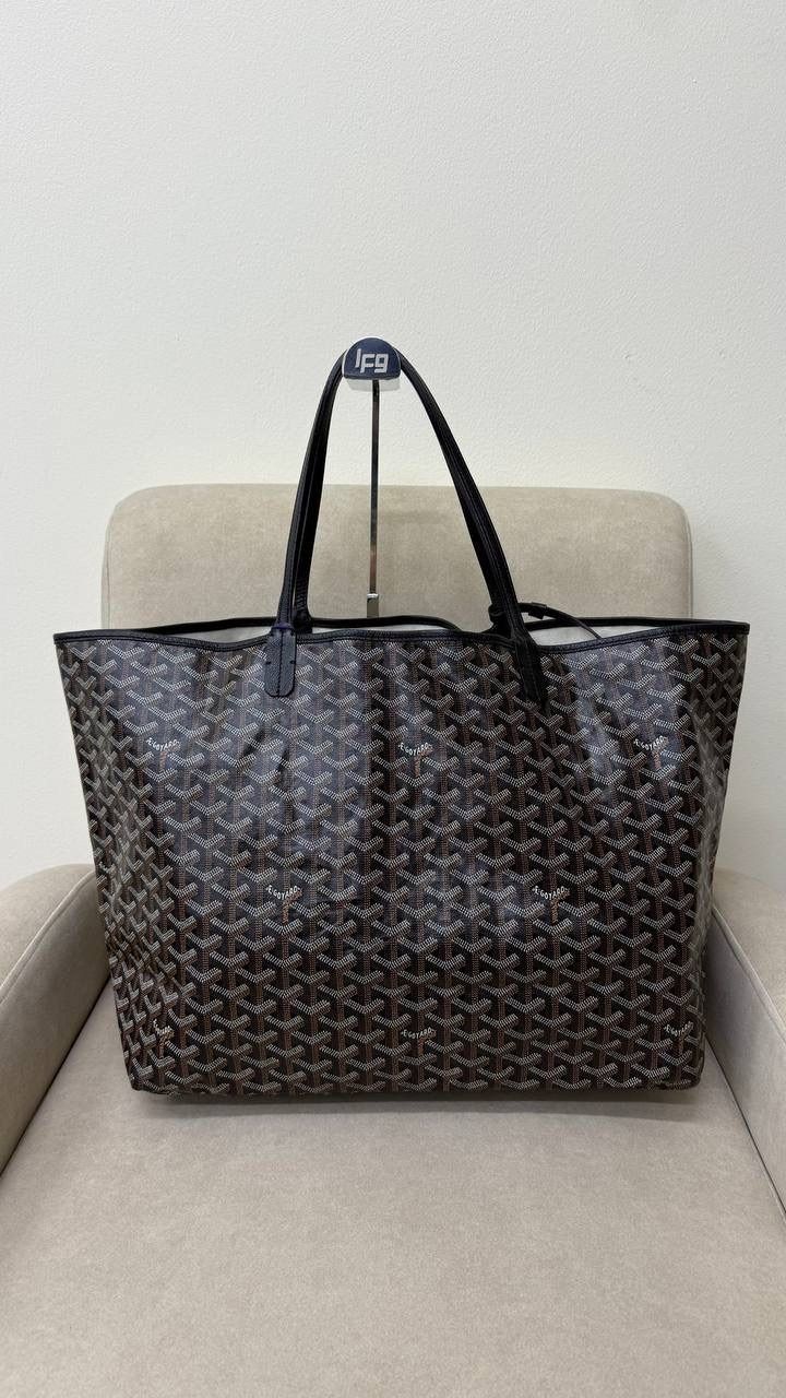 Goyard Saint Louis GM Tote in Black , Luxury, Bags & Wallets on Carousell