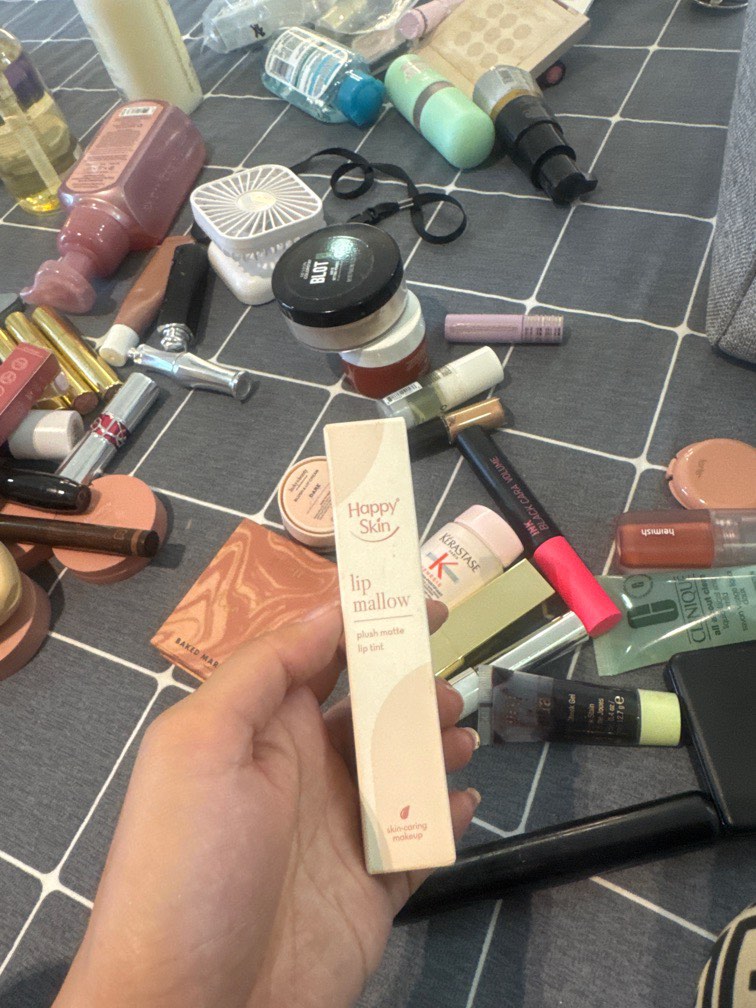 Happy skin lip mallow lowkey, Beauty & Personal Care, Face, Makeup on ...