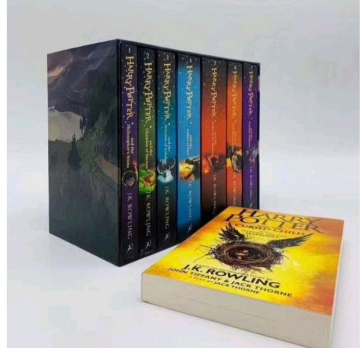 Harry Potter collection set ( 8buku ) J.K Rowling - Bahasa inggris ...