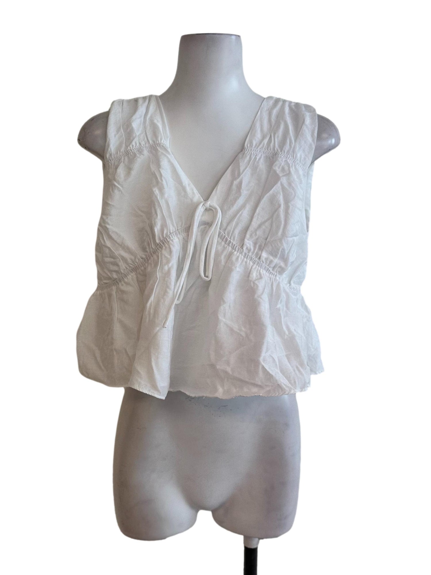 Hollyhoque Pure White Plain Top, Women's Fashion, Tops, Other Tops on ...