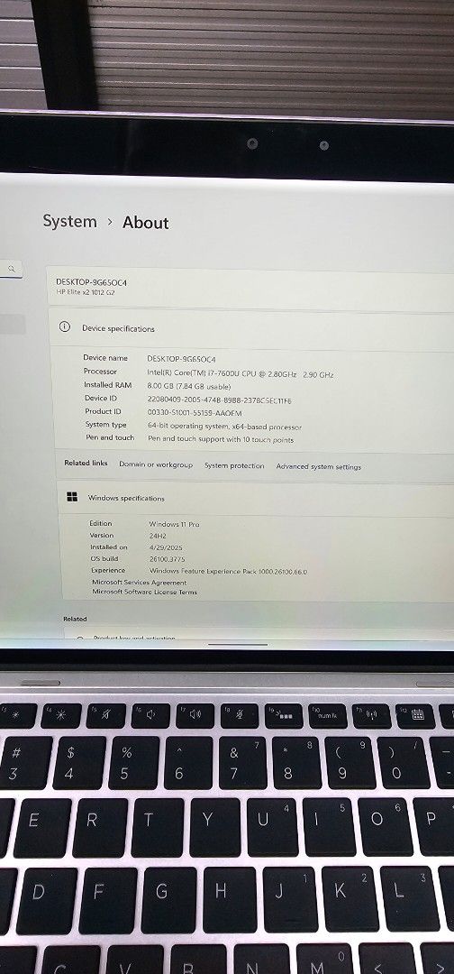 HP ELITE X2 TABLET I7 2 IN 1 LAPTOP, Computers & Tech, Laptops ...