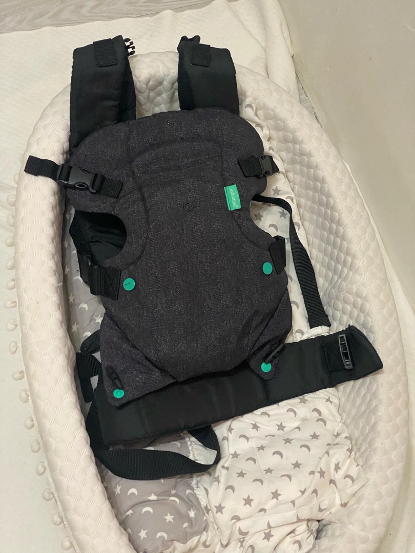 INFANTINO Flip 4-in-1 Convertible Carrier (Dark Denim), Babies & Kids ...