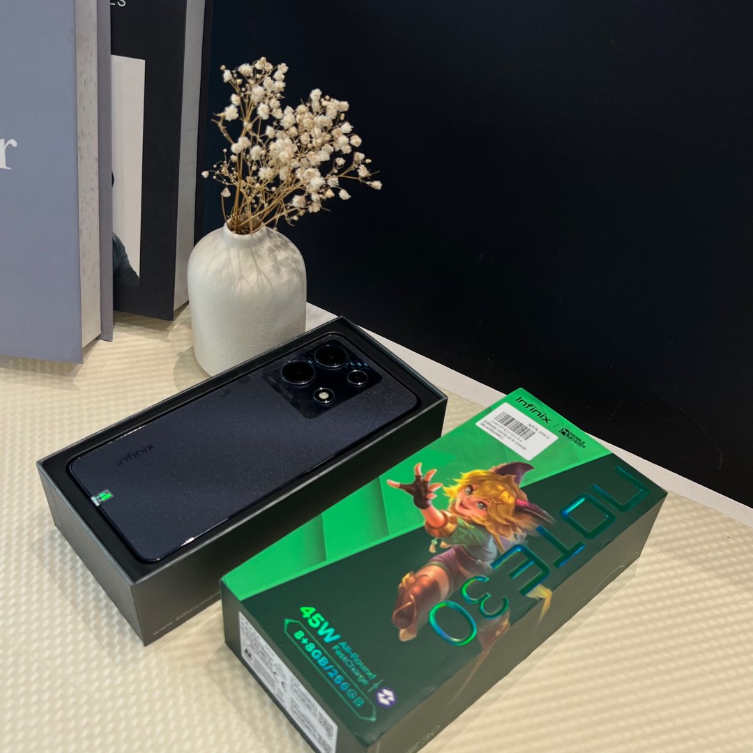 Infinix Note 30 Obsidian Black 256GB, Mobile Phones & Gadgets, Mobile ...