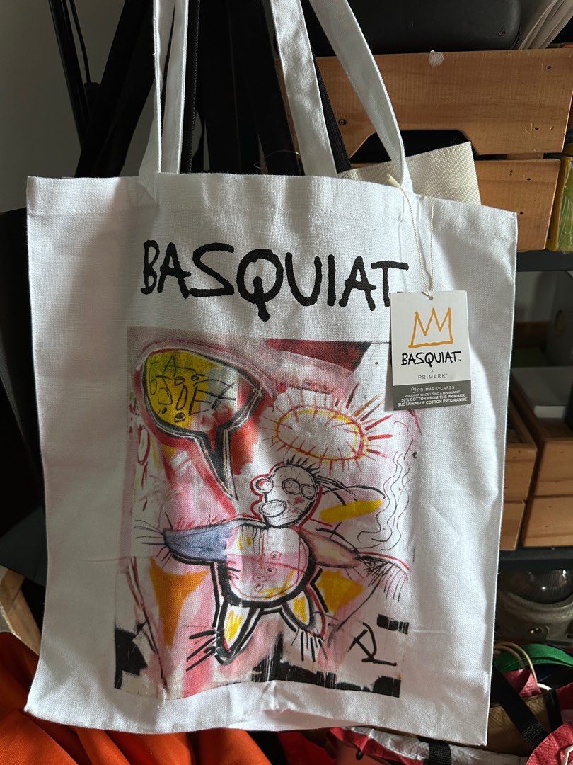 Jean-Michel Basquiat x Primark, Women's Fashion, Bags & Wallets, Tote ...