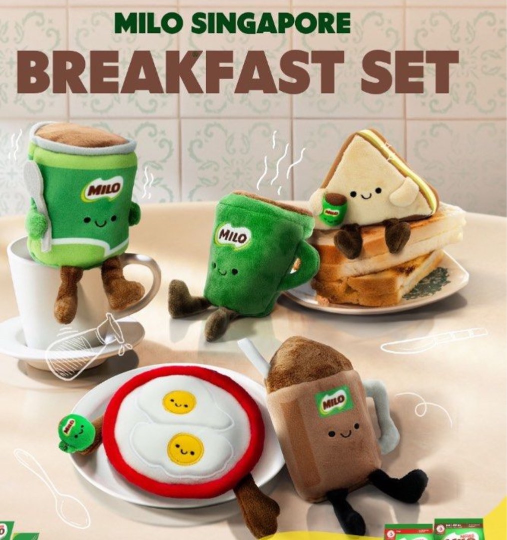 Kaya toast soft toy by Milo, Hobbies & Toys, Toys & Games on Carousell