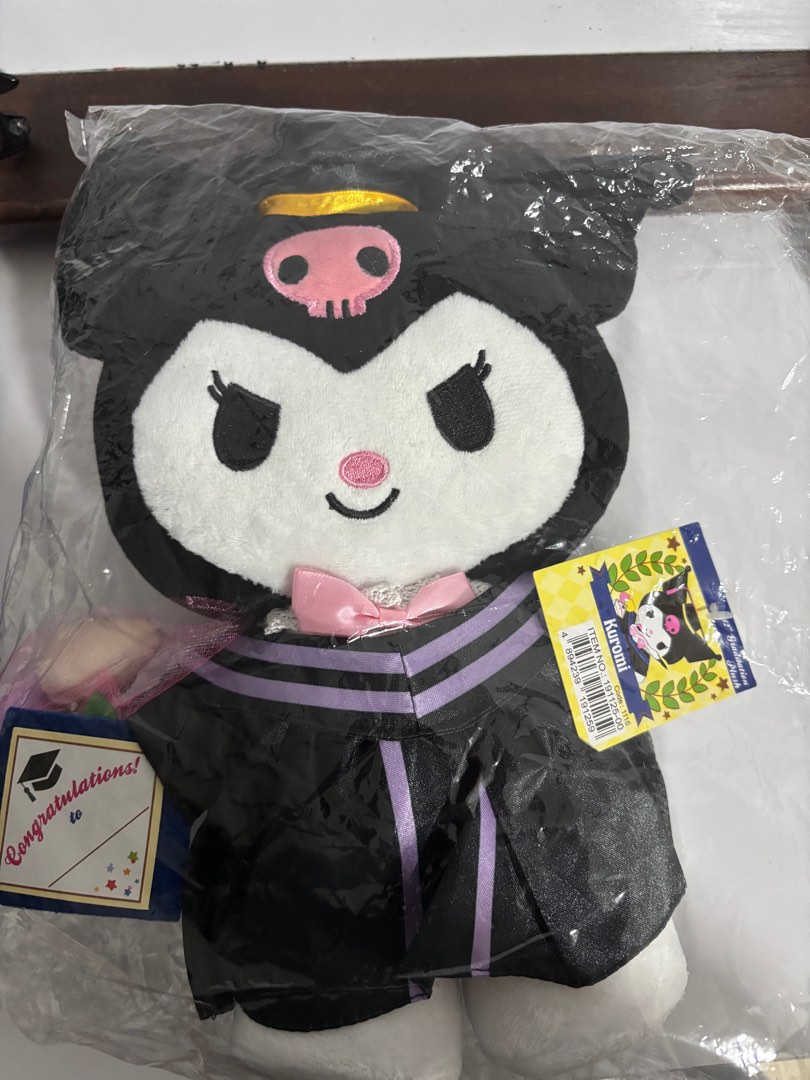 KUROMI GRADUATION PLUSH, Hobbies & Toys, Toys & Games on Carousell