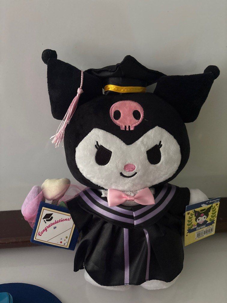 KUROMI GRADUATION PLUSH, Hobbies & Toys, Toys & Games on Carousell