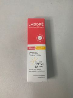 Labore Physical Sunscreen SPF 50 PA++++, Kesehatan & Kecantikan, Kulit ...