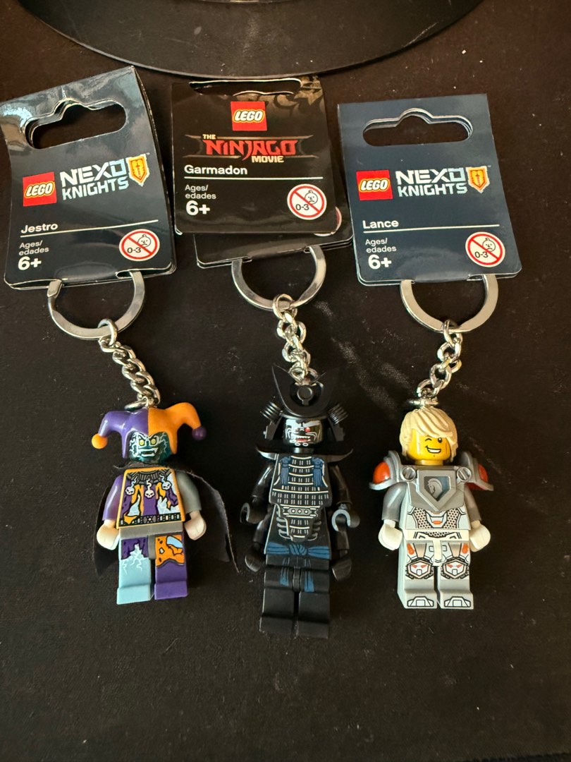 Lego Minifigure Keychains, Hobbies & Toys, Toys & Games on Carousell