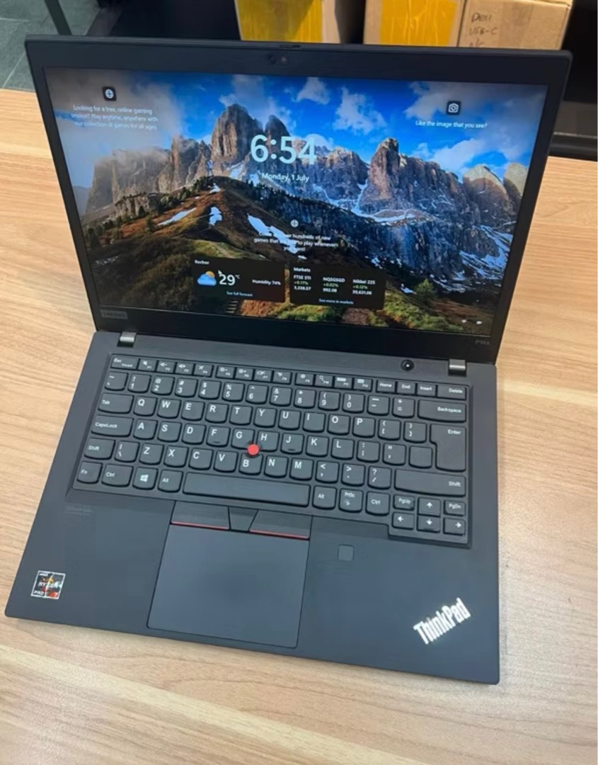 Lenovo Thinkpad AMD Ryzen 7 Pro 4750U, Computers & Tech, Laptops ...