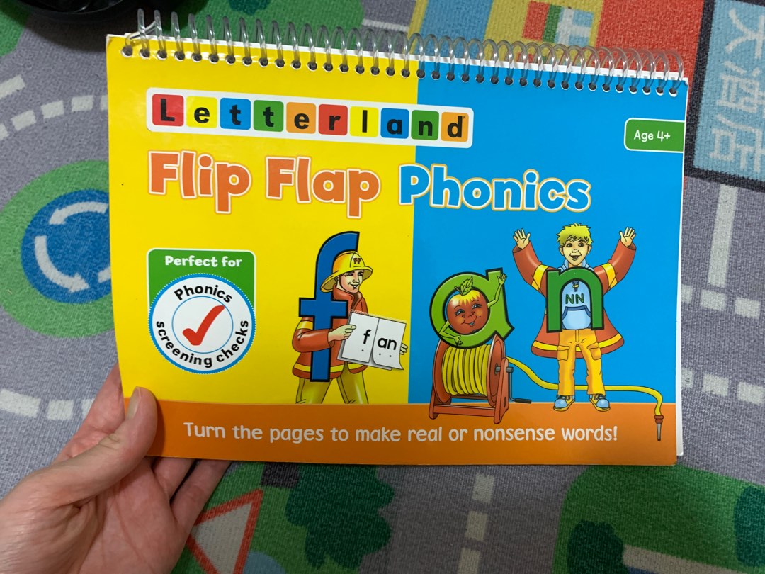 Letterland Flip Flap Phonics, 興趣及遊戲, 書本 & 文具, 教科書 - Carousell