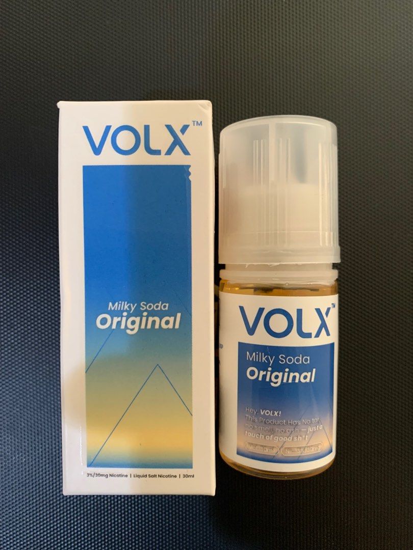 Liquid Volx Milky Soda Original Saltnic, Elektronik, Lainnya di Carousell