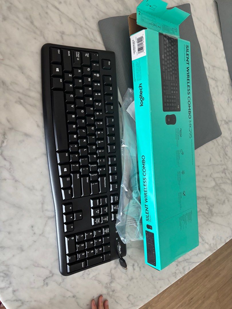 Logitech Keyboard K120 Wired Keyboard, Computers & Tech, Parts ...