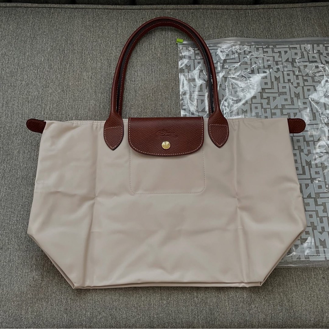 Longchamp Le Pliage Long Handle, Luxury, Bags & Wallets on Carousell