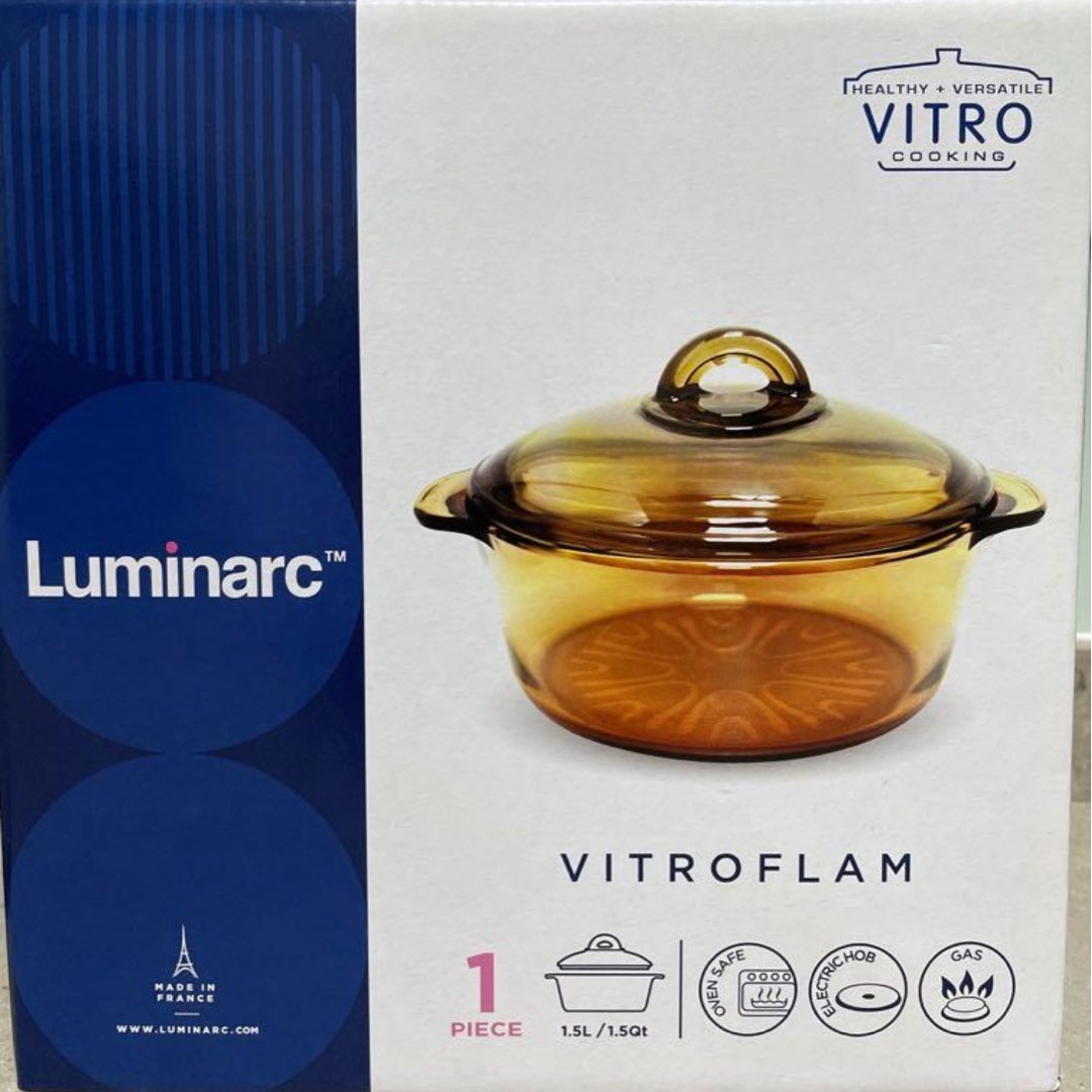 Luminarc Cooking Pot, Furniture & Home Living, Kitchenware & Tableware ...