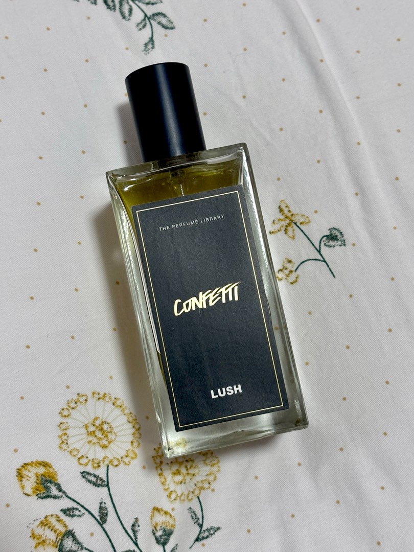 Lush perfume library CONFETTI EDP 100ml (discontinued) 80% juice left ...